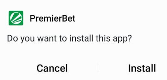 Caractéristiques de l'application Premier Bet APK